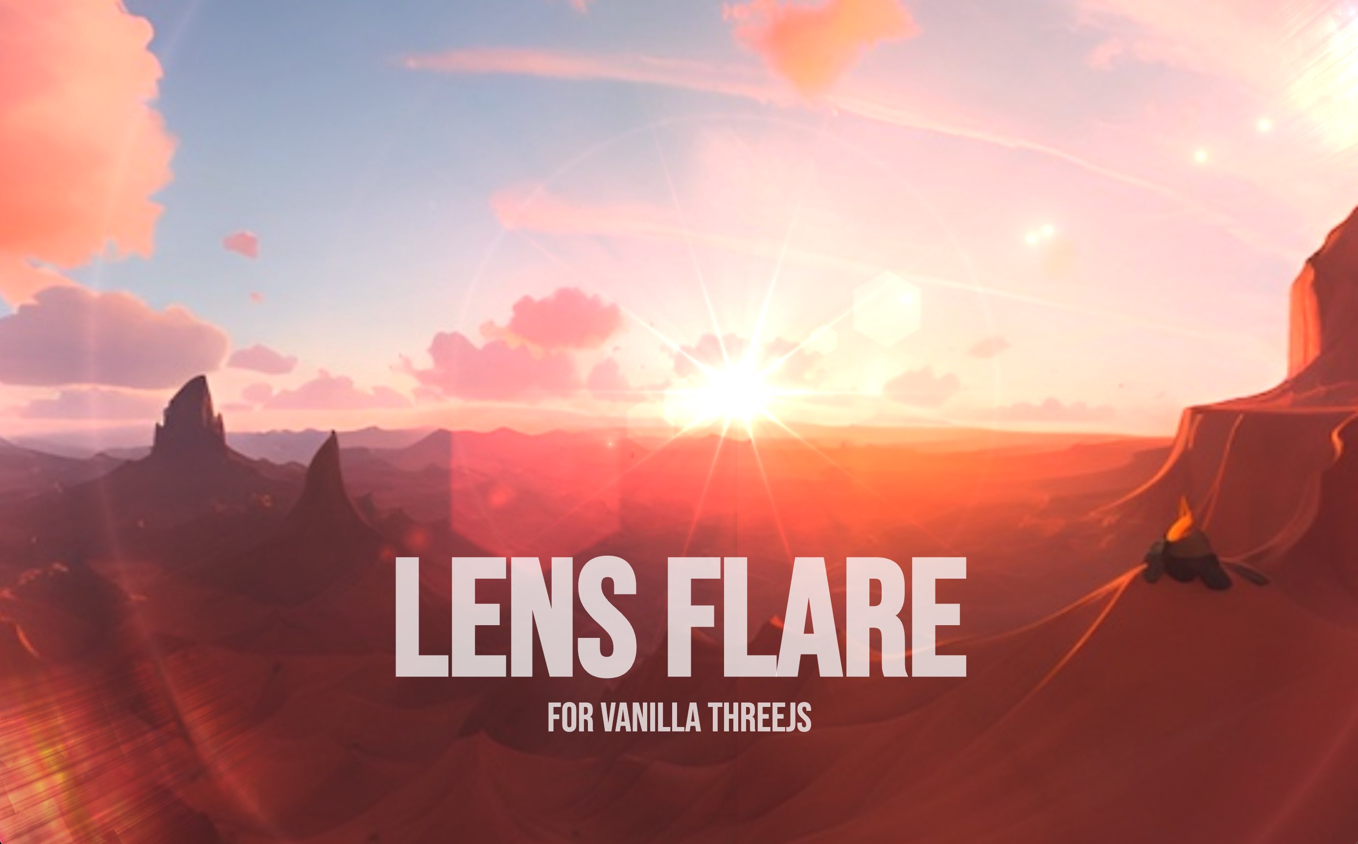 Lens Flare Vanilla Threejs - By Anderson Mancini Lens Flare Vanilla Threejs - By Anderson Mancini